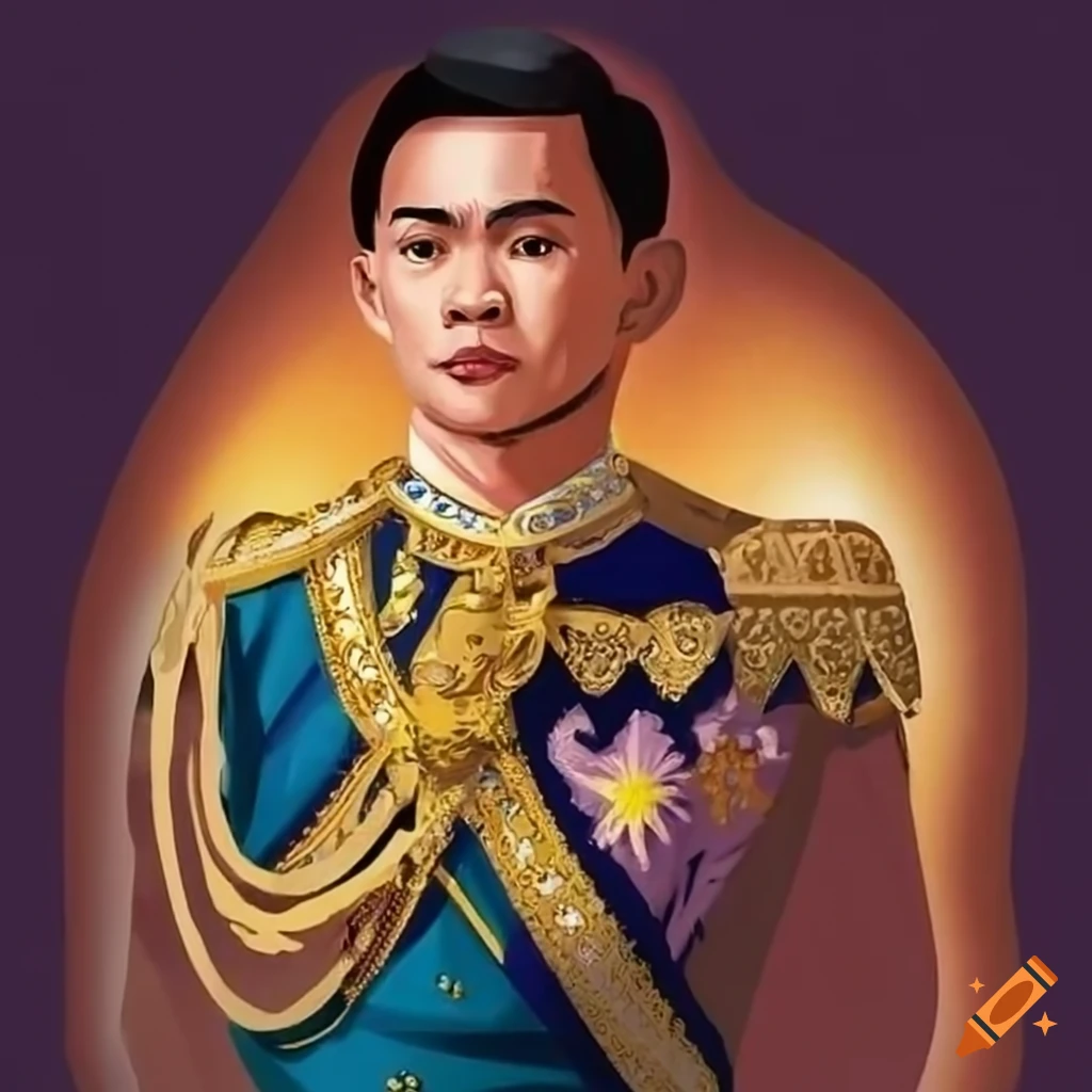 Portrait of the princes of the philippines on Craiyon