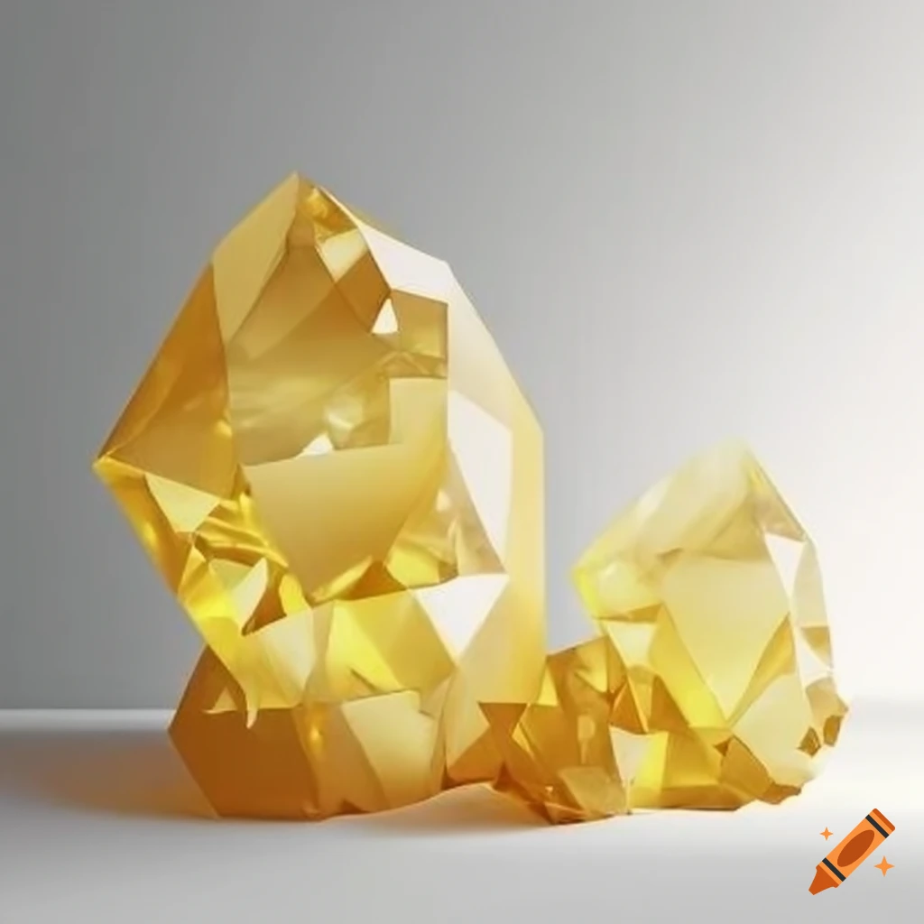 Yellow crystal white room