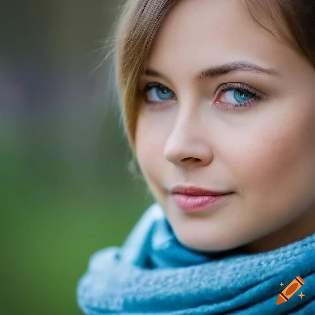 Young Russian Model Face