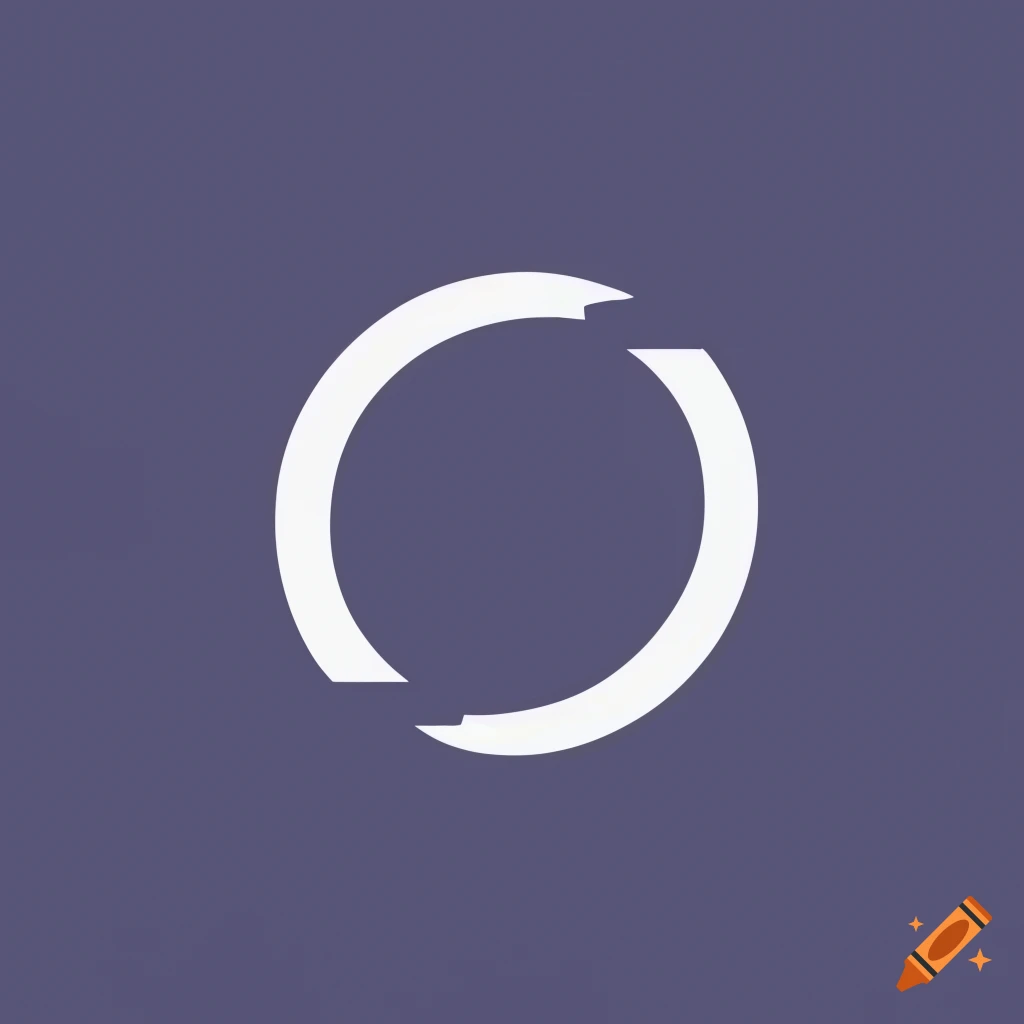 Impact fusion marketing & media simple monotone logo