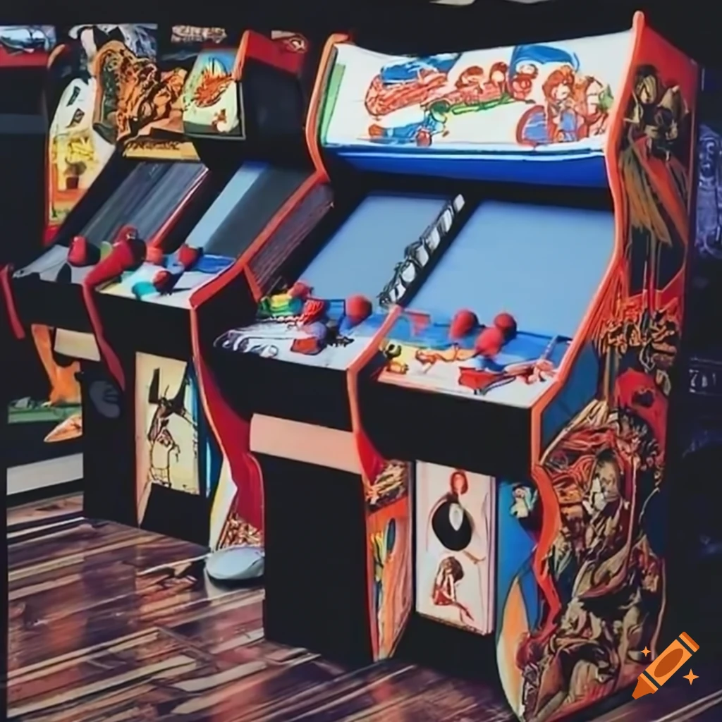 Arcade on Craiyon