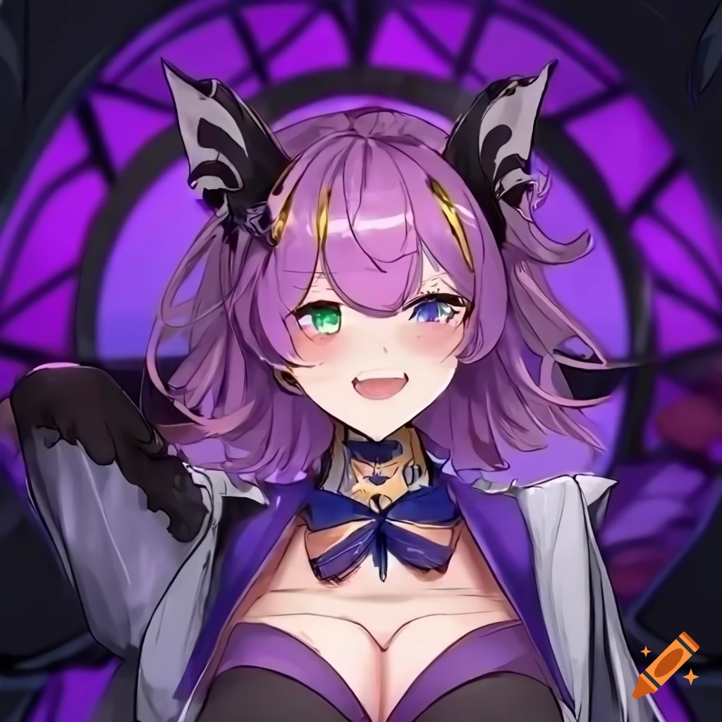 Nijisanji's vtuber selen tatsuki on Craiyon