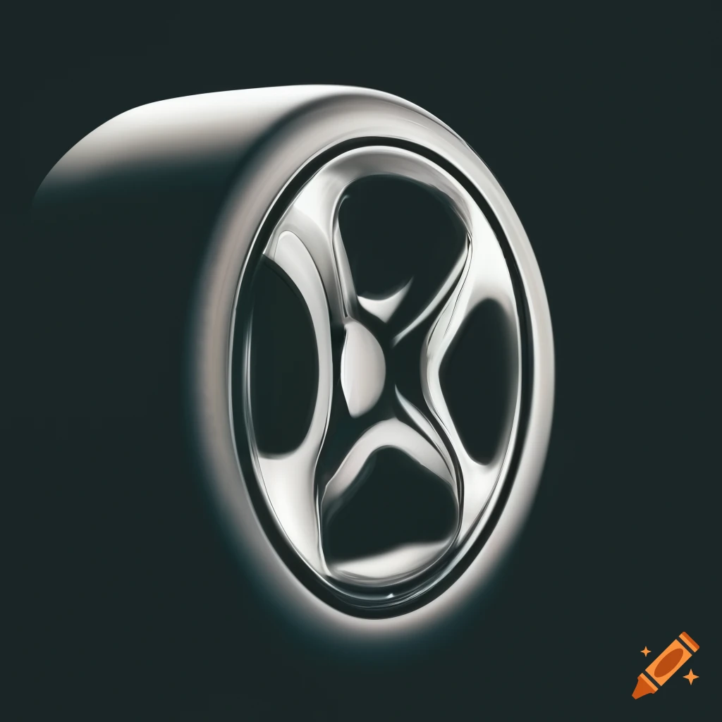 Minimalistic logo for a wheel brand with the word "Torque" on it, white ...