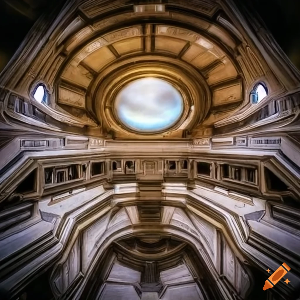 Sci fi roman empire marble palatine columns starship bridge interior galactic civilizations ...