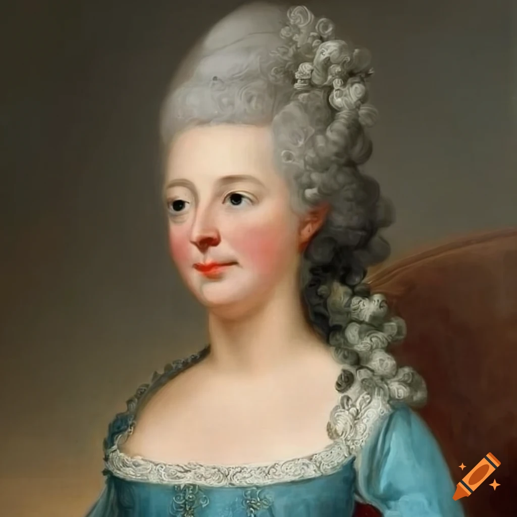 18th century princess in a palace het loo portrait
