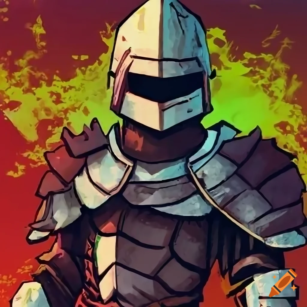Knight Helmet Anime
