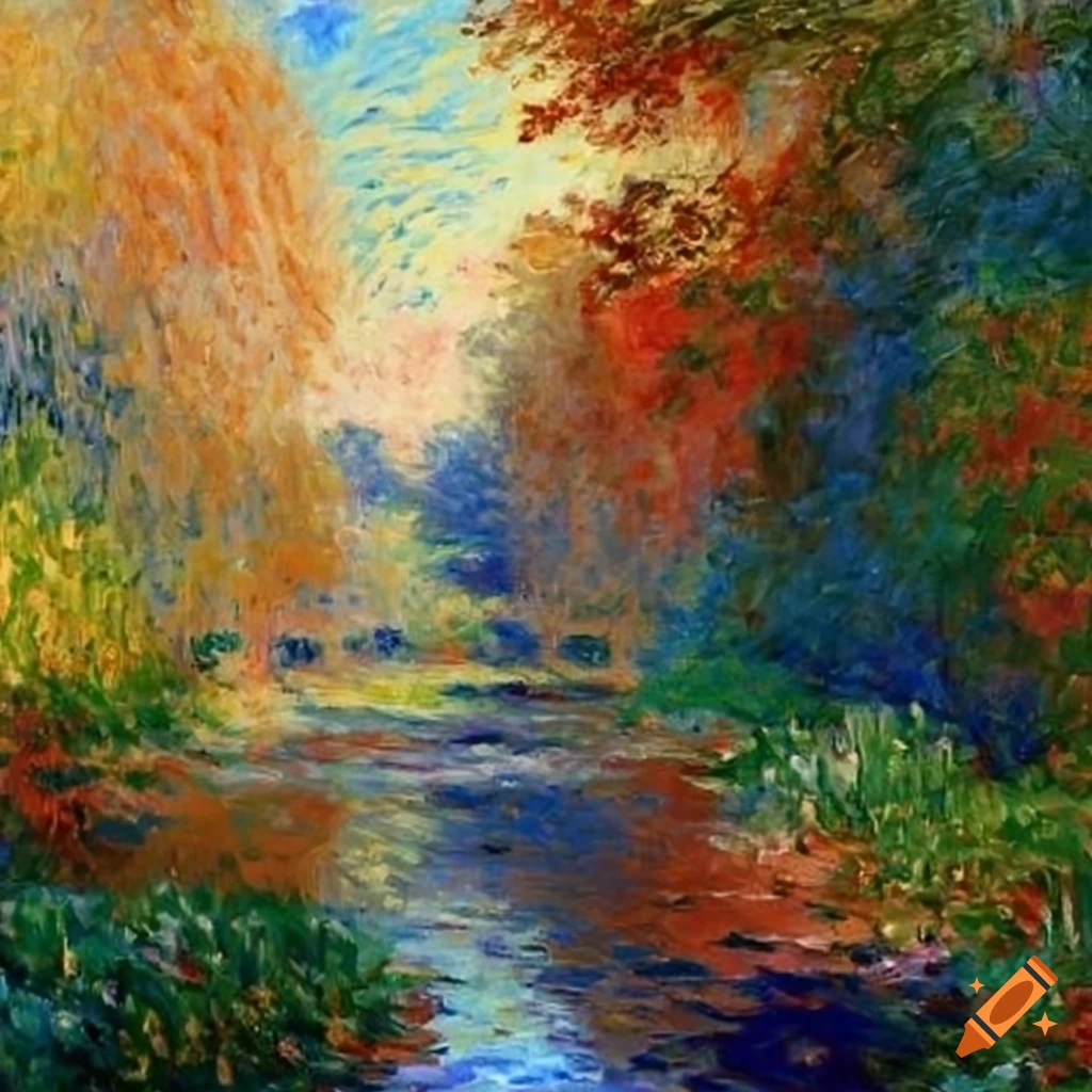 In the style of monet