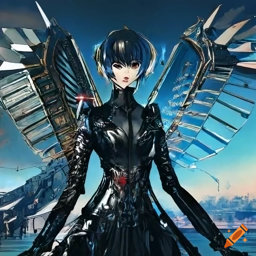 Hajime sorayama, karol bak, comic book style, art deco, yoji shinkawa ...