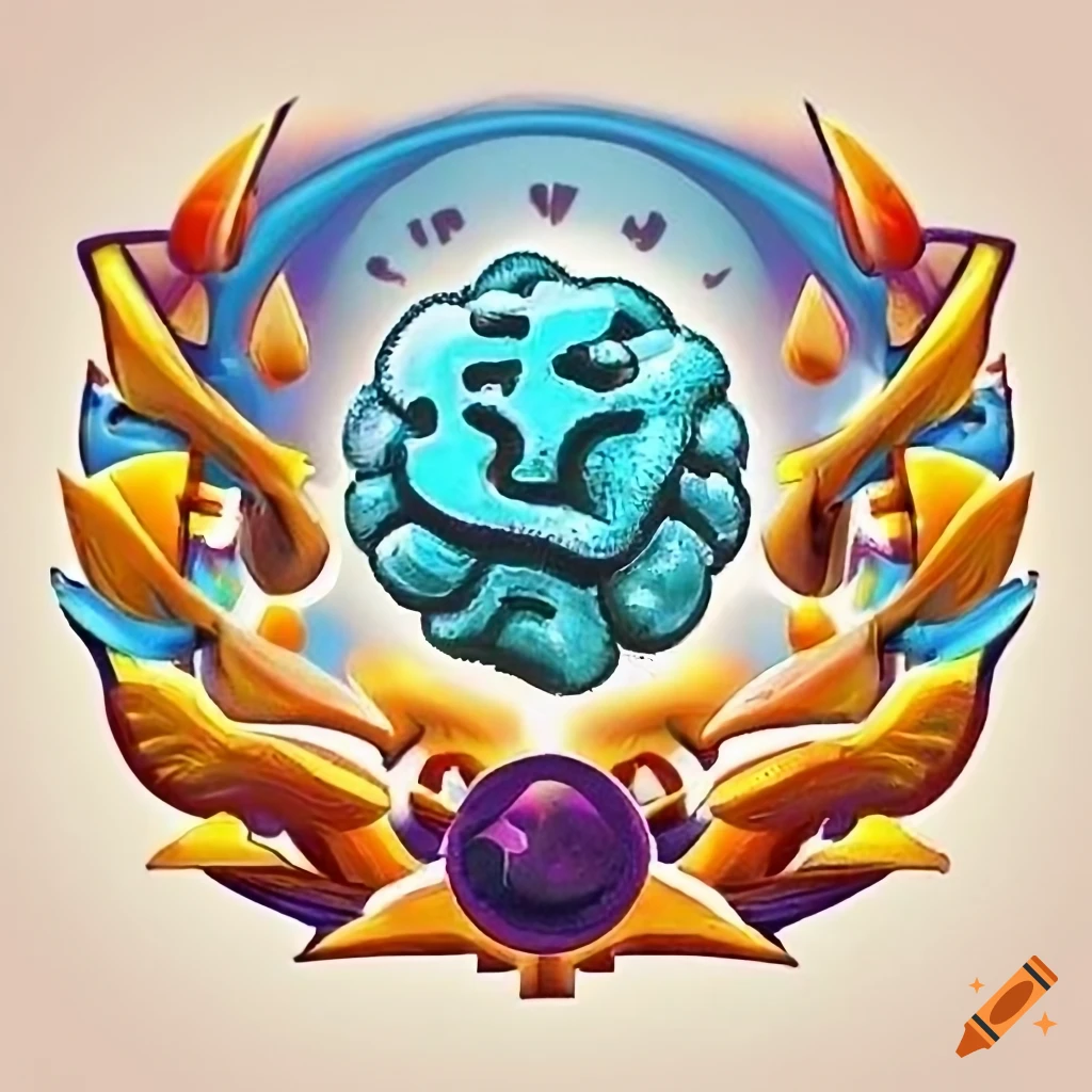 Create a logo. Logo Description: The logo features a central emblem ...