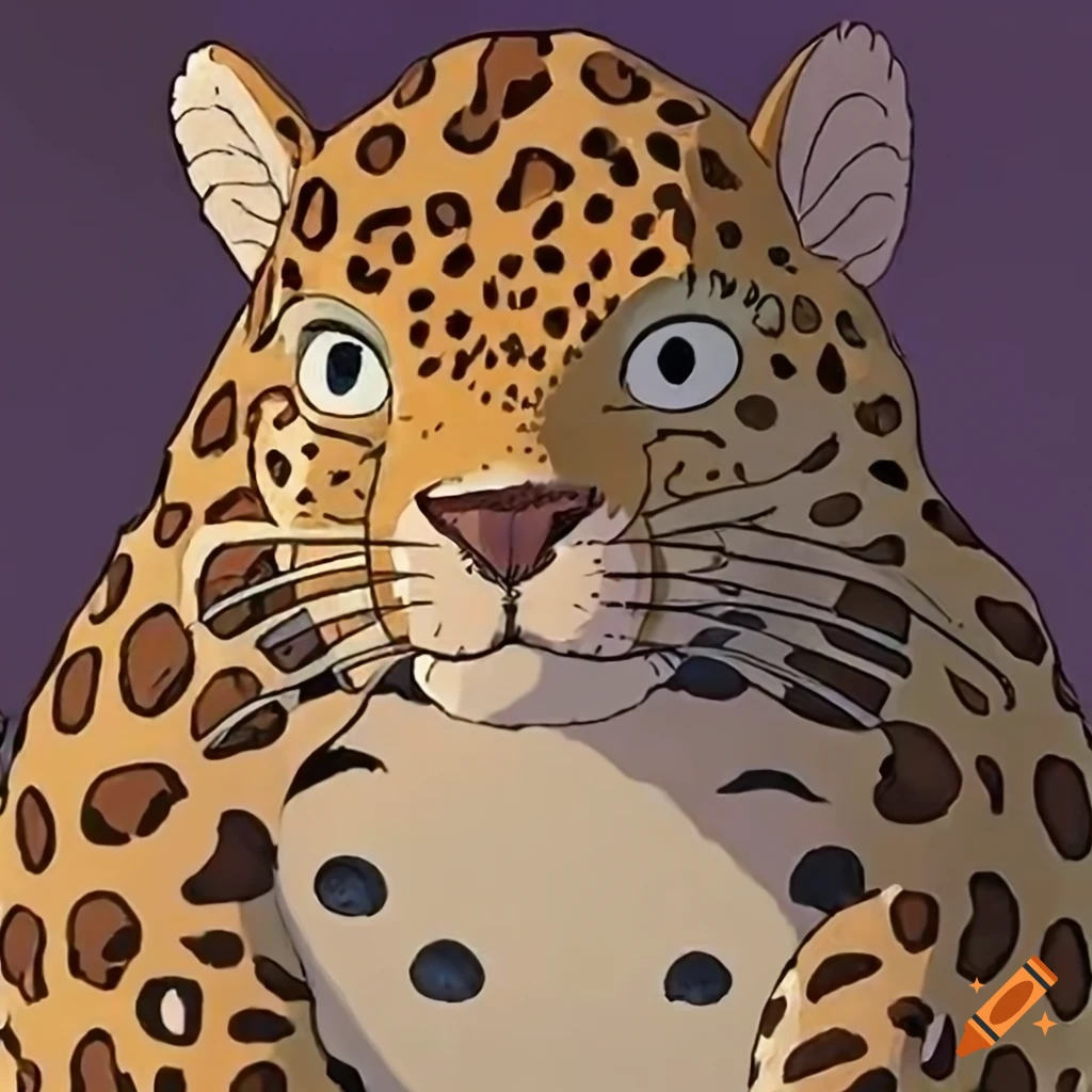 Leopard studio ghibli