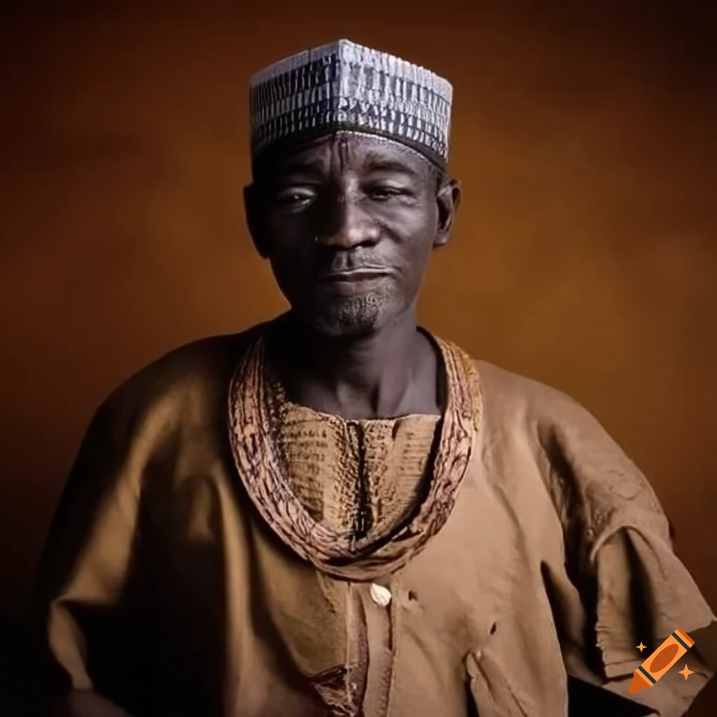 Hausa man on Craiyon