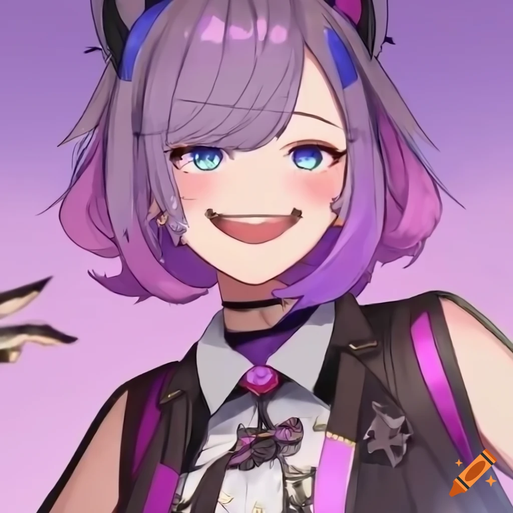 Nijisanji's vtuber selen tatsuki on Craiyon