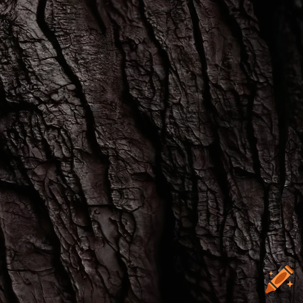 Texture map of a crow's foot