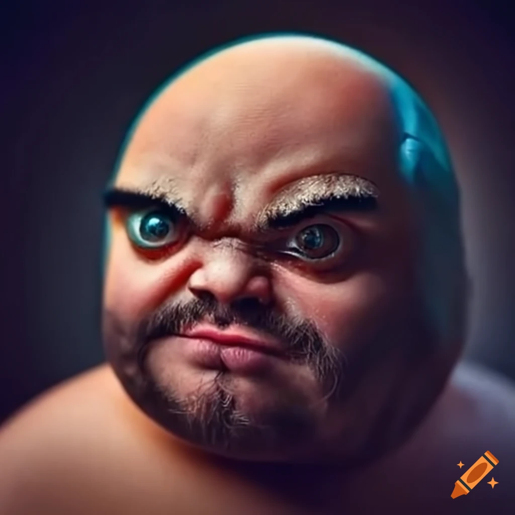 Jack black as a dwarf on Craiyon