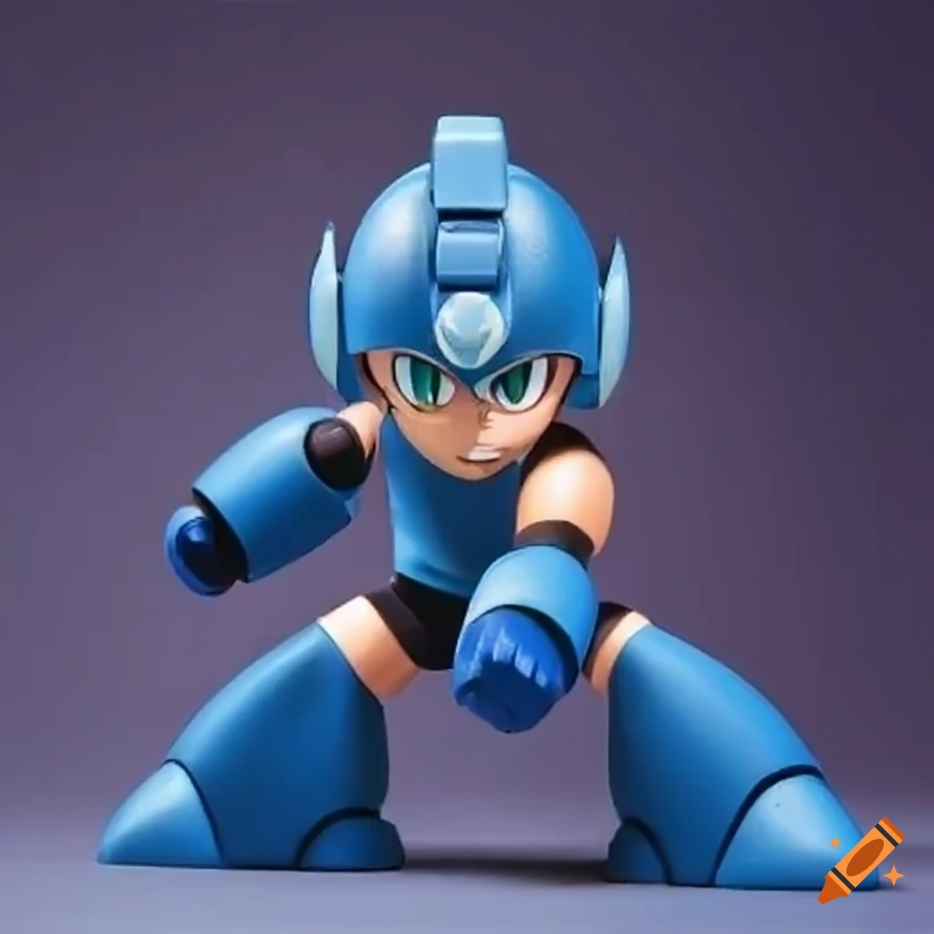 Mega man b-daman on Craiyon