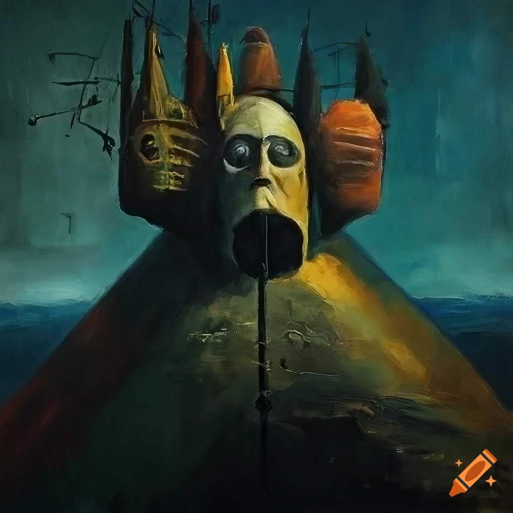 Dreadnought, painting by håkon gullvåg