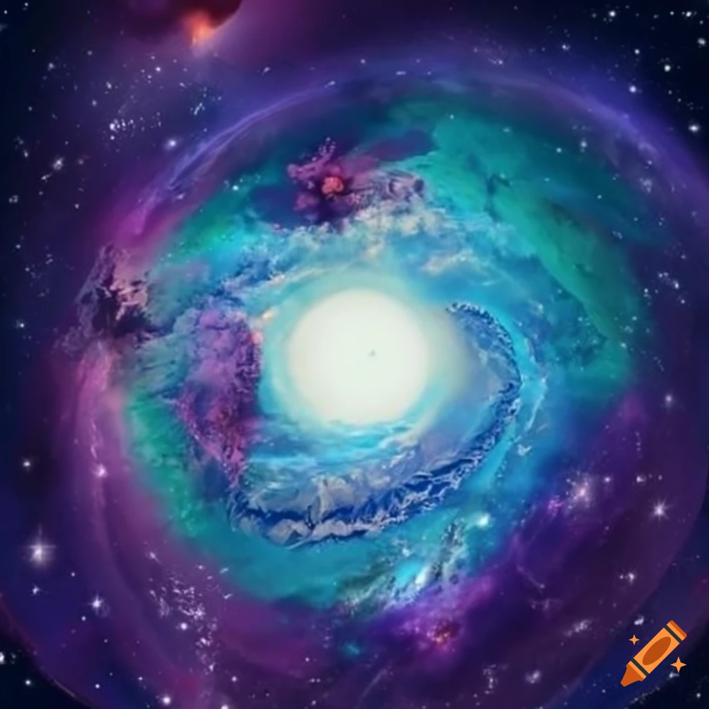 Divine space on Craiyon