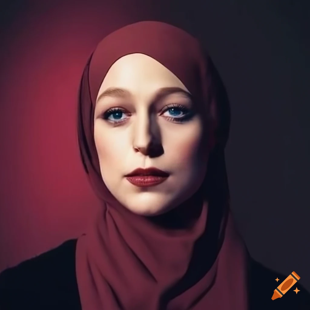 Melissa benoist in a hijab on Craiyon