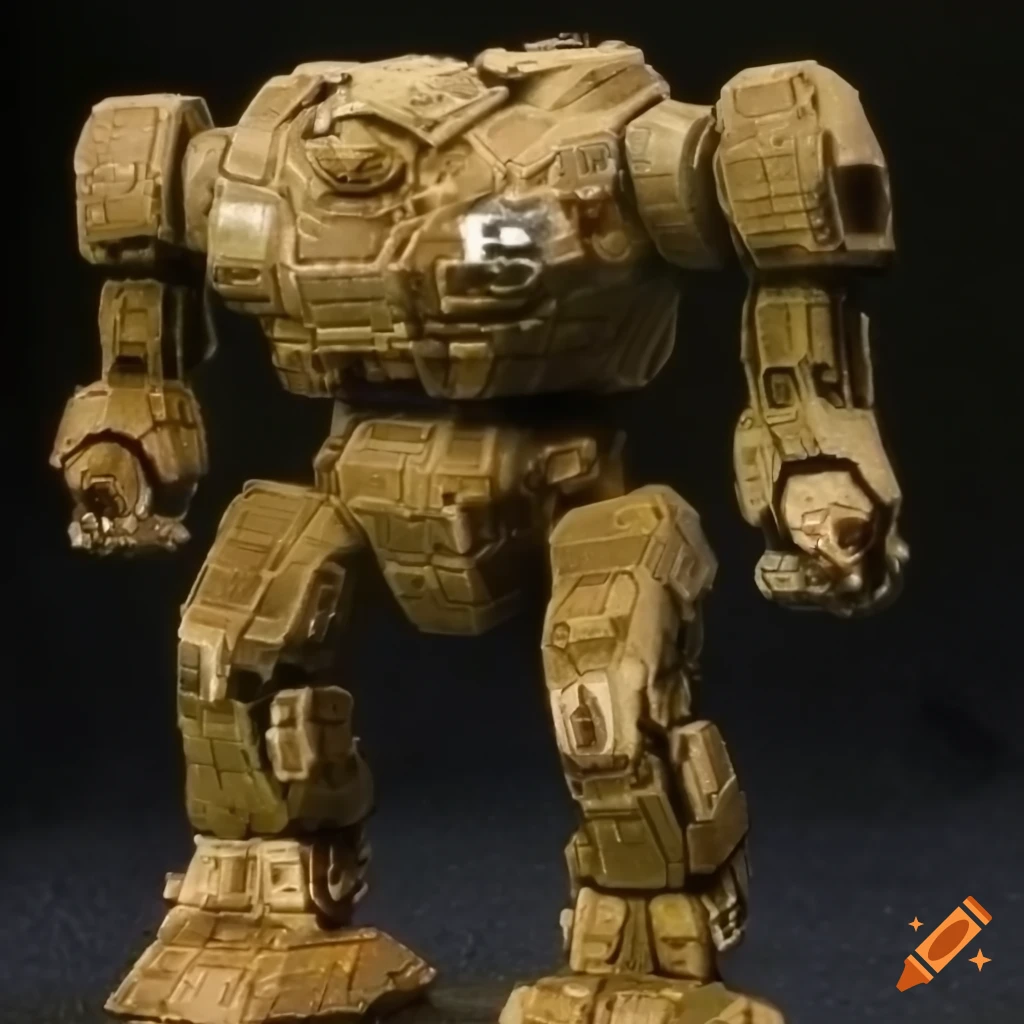 Battletech centurion on Craiyon