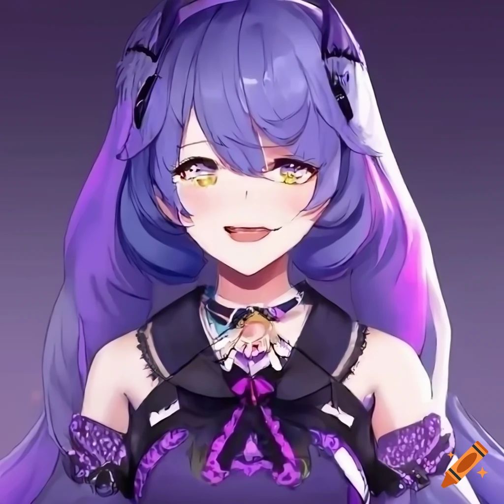 Nijisanji's vtuber selen tatsuki on Craiyon