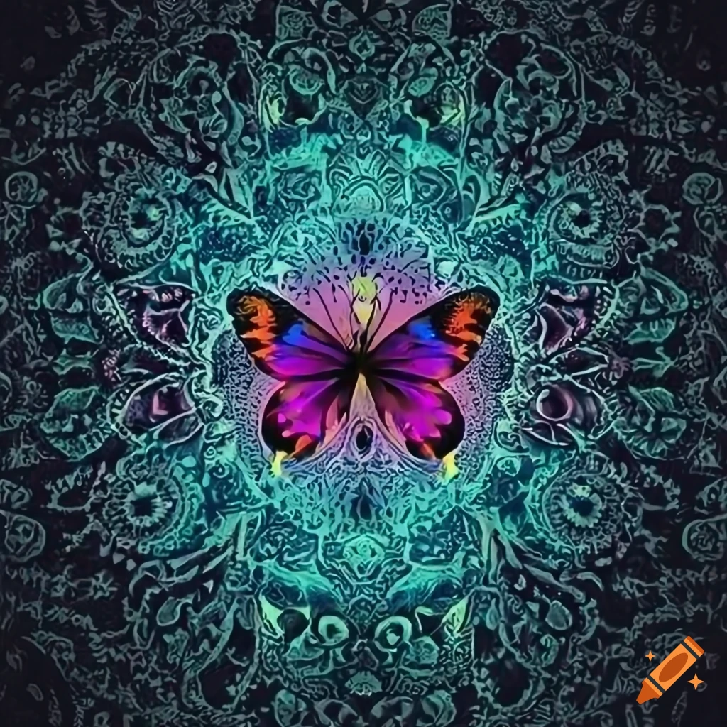 Mandala butterfly 4k wallpaper on Craiyon