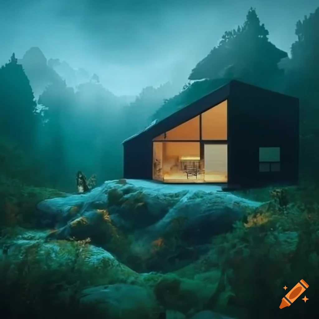 Nft house in the nature july on Craiyon