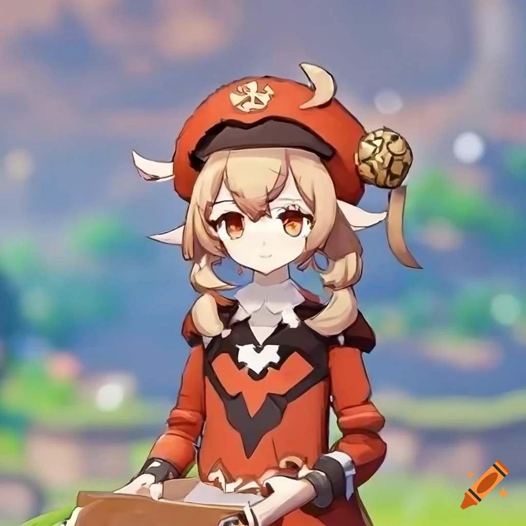 Masterpiece, best quality, klee (genshin impact), giant bird on Craiyon