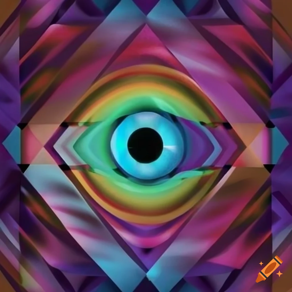 Trippy Illuminati Background