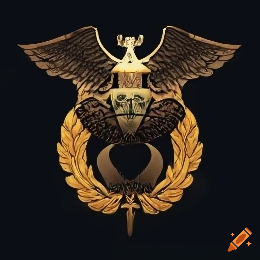 Logo for army on Craiyon