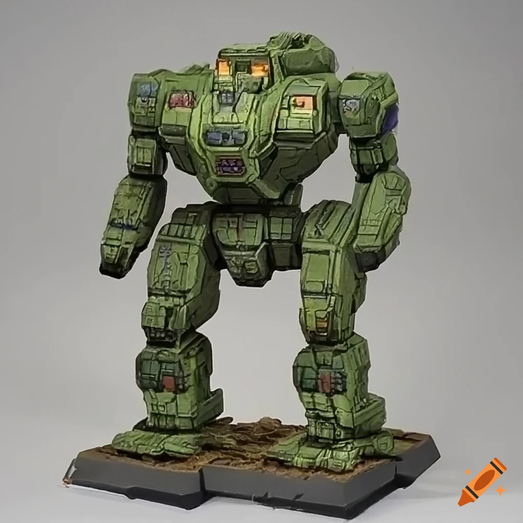 Battletech centurion on Craiyon