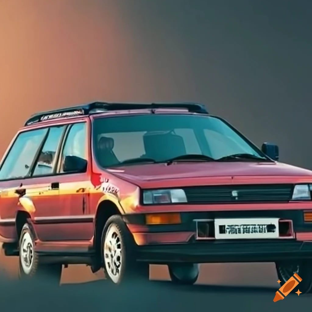 A wagon from 1992, made in china, and made for rally racing