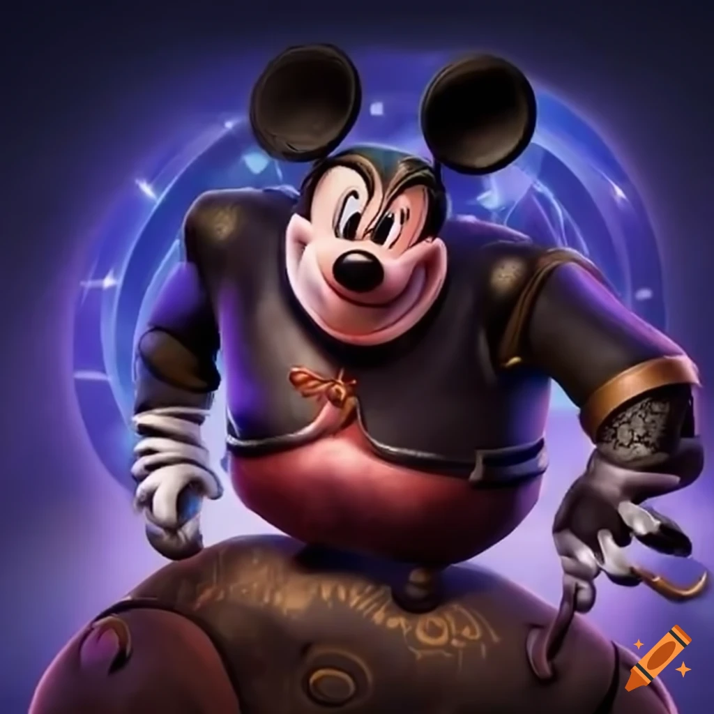 Epic mickey on Craiyon