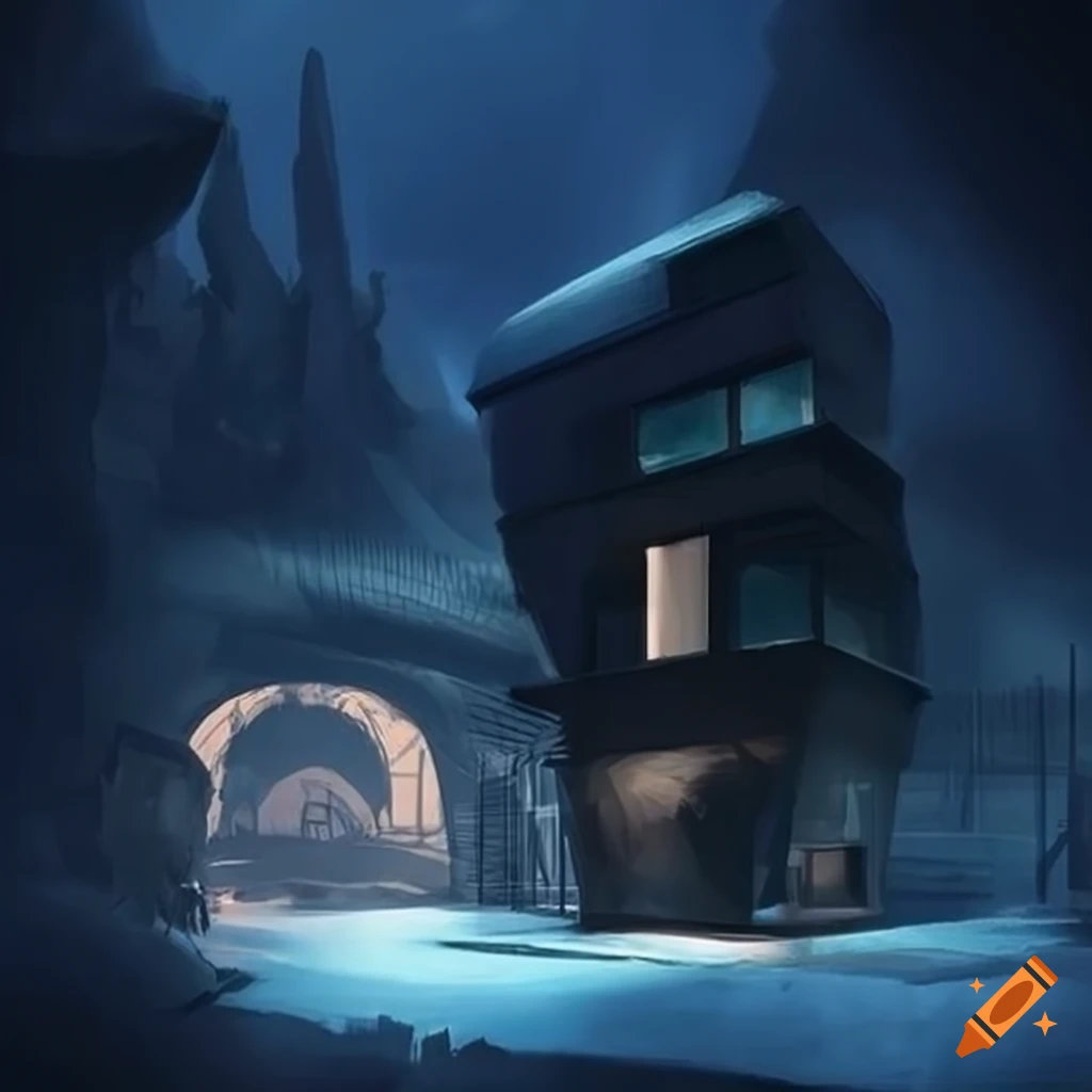 Futuristic house spain, concept art on Craiyon