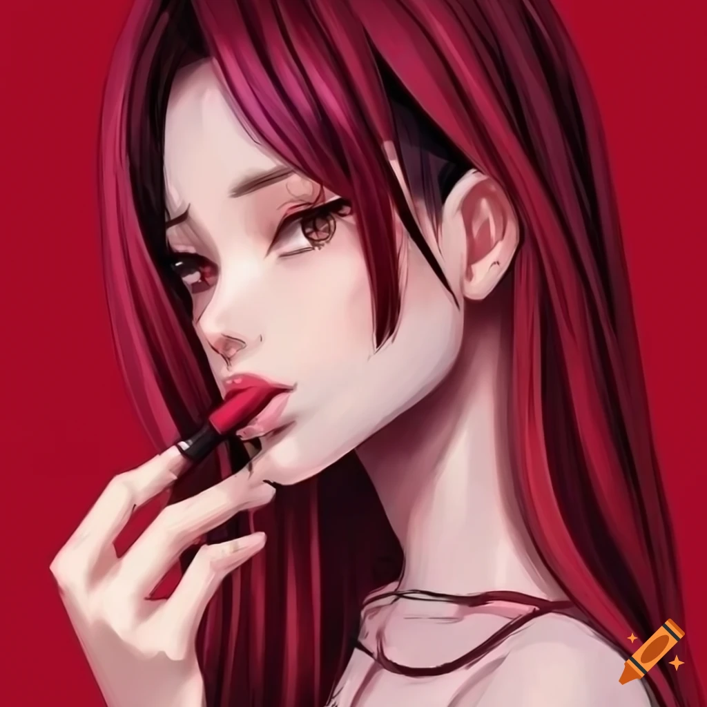 Anime Girl Illustration On Craiyon