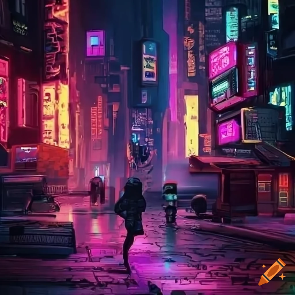 Cyberpunk on Craiyon