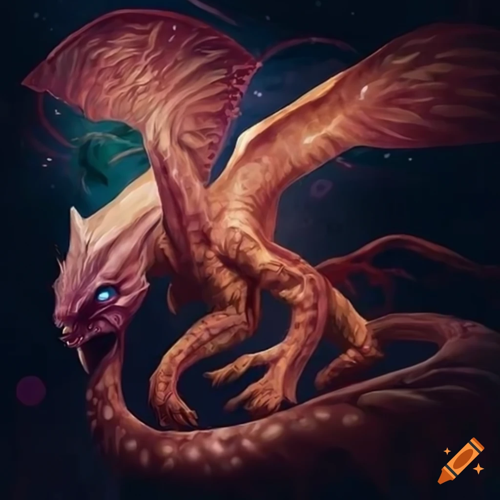 Magical creature on Craiyon