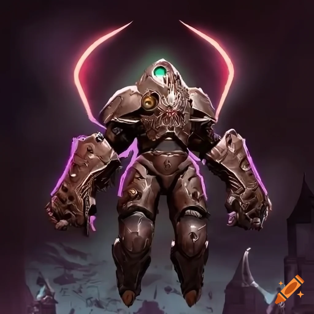 Stand Appearance: 「Rip and Tear」 takes on the appearance of a towering ...