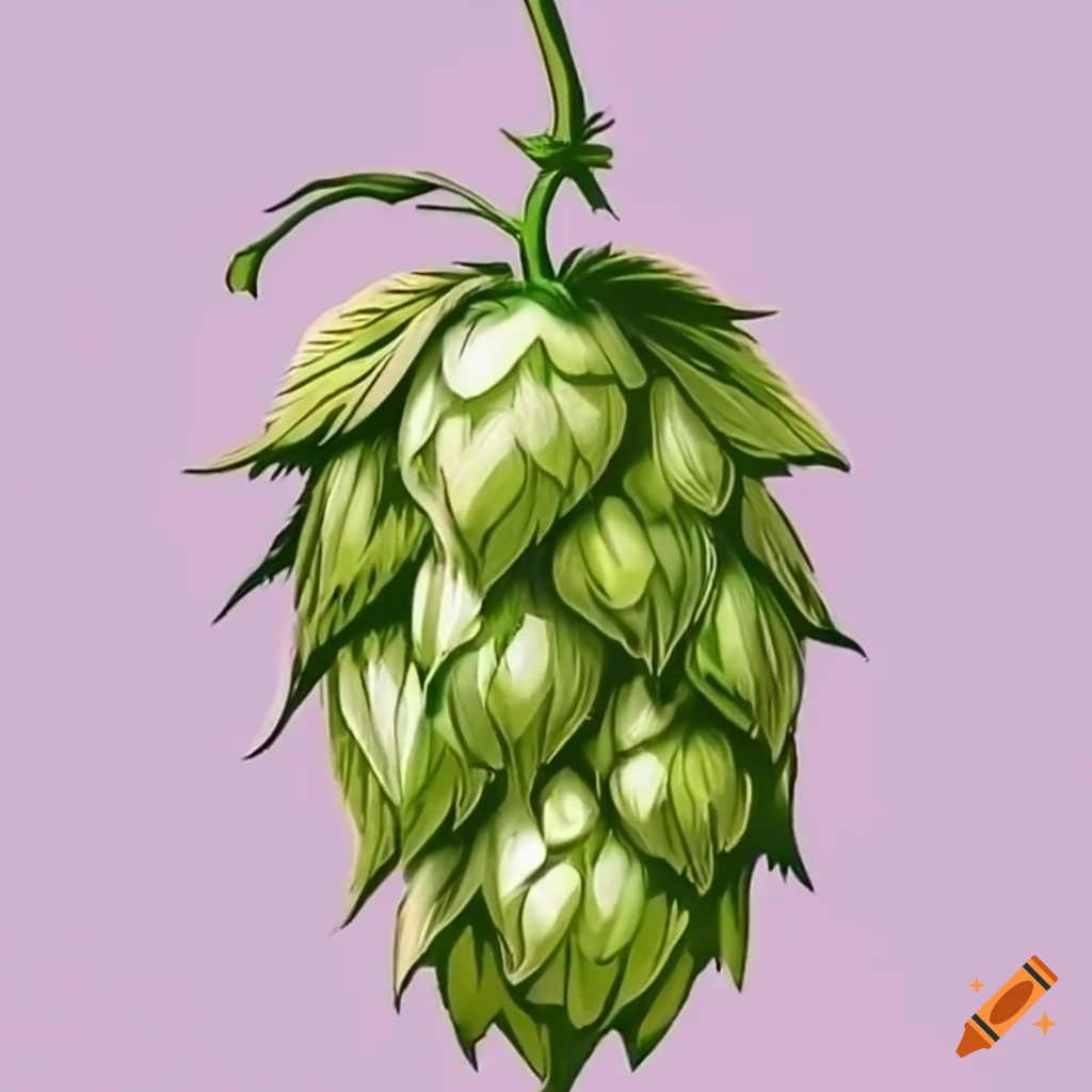 Beer hops on Craiyon