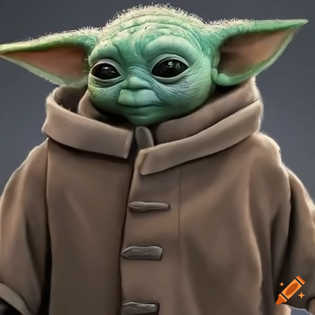 Baby yoda like setting on he's back