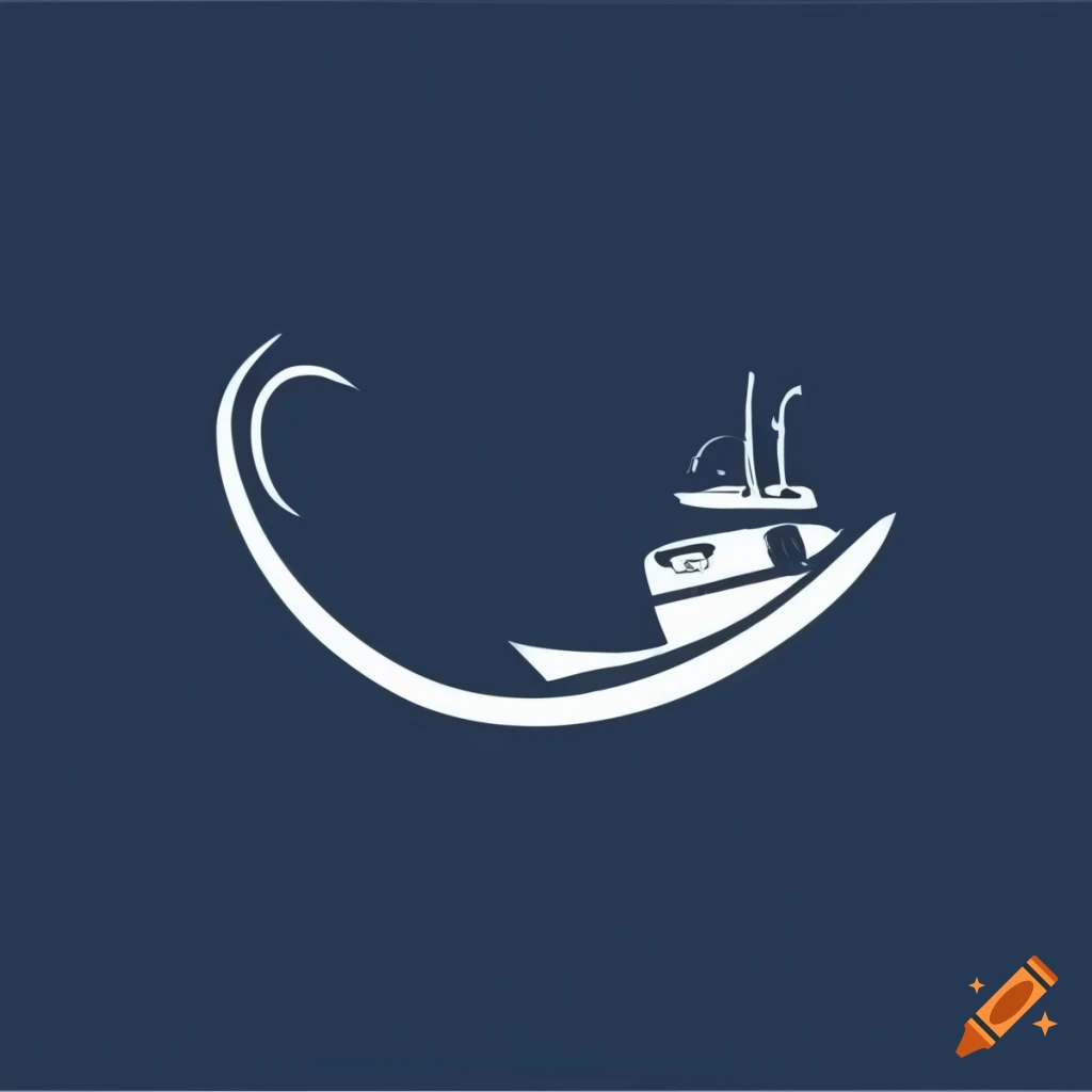 Logo design for a bottom boat cleaning service with the text “martin ...