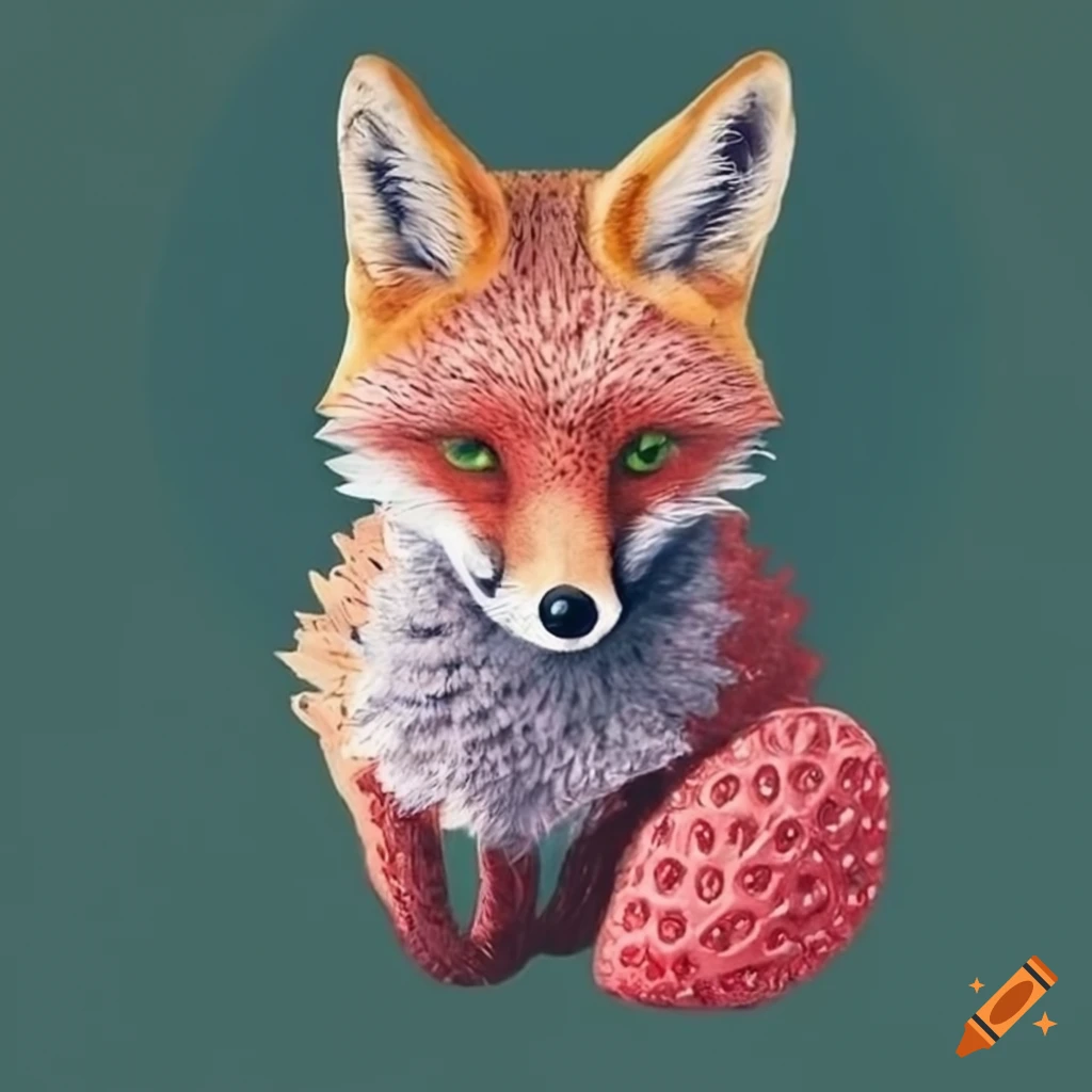 Strawberry fox