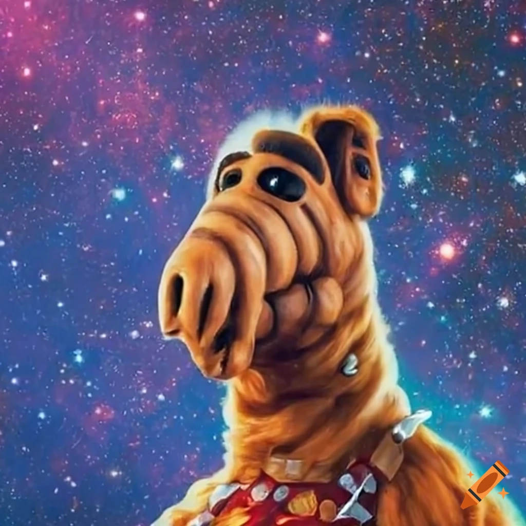 Alf as the embodiment of the 4th of july in outer space