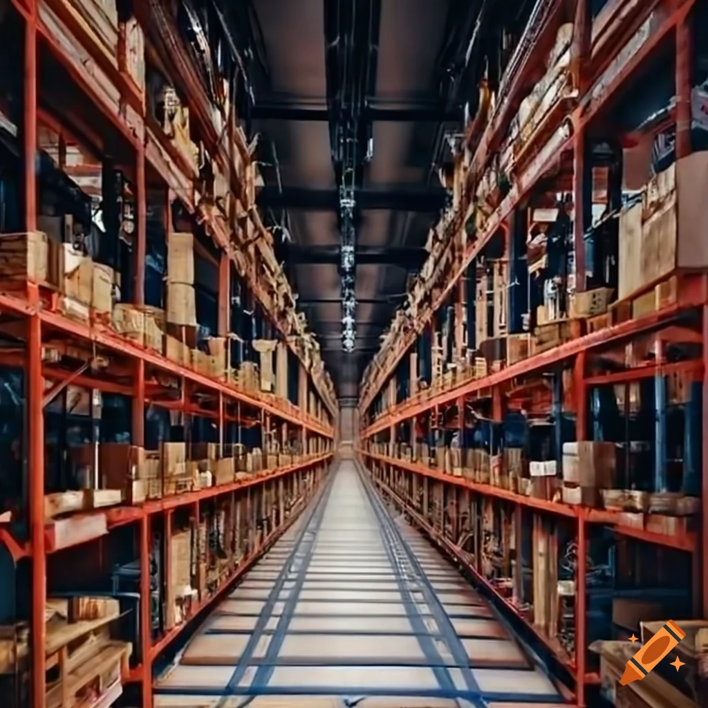 Sprawling warehouse