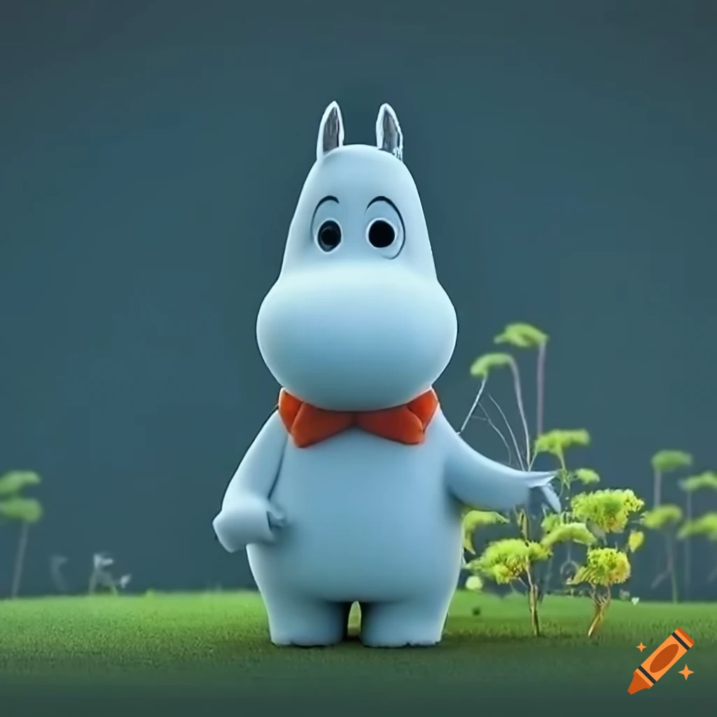 Moomin on Craiyon