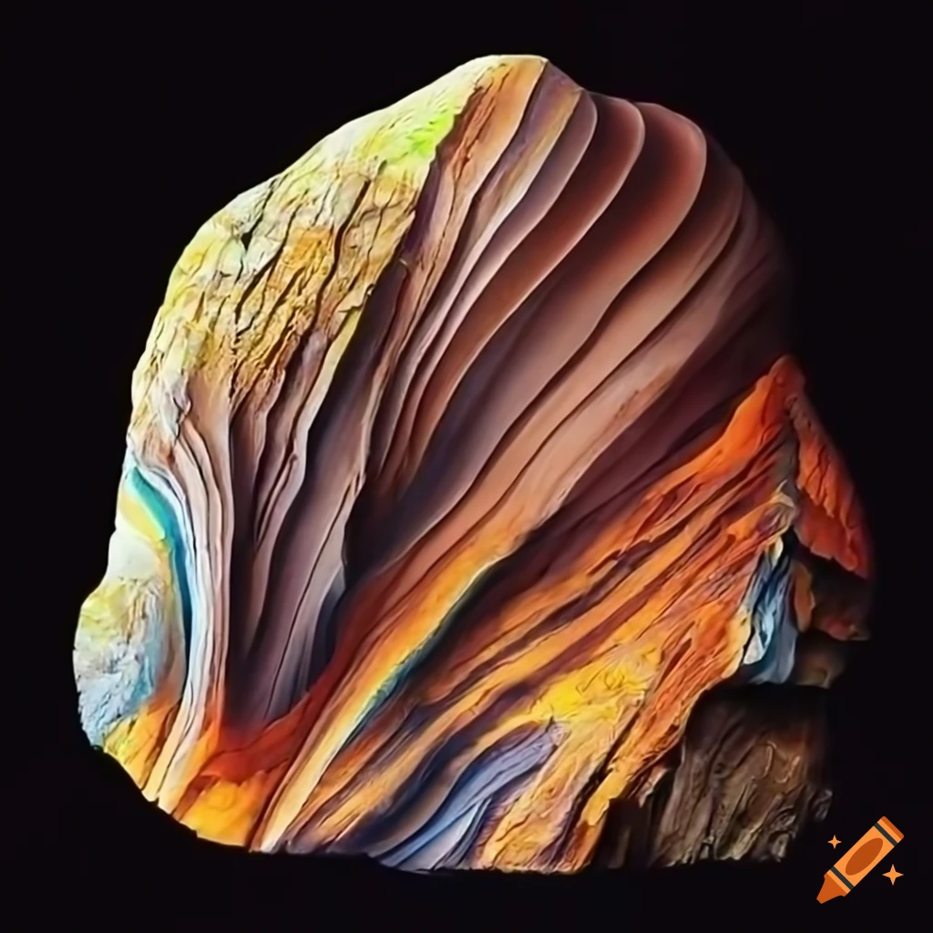 Amazing geology on Craiyon