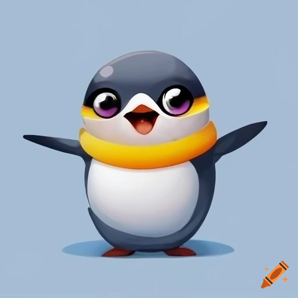 Epic and cute penguin