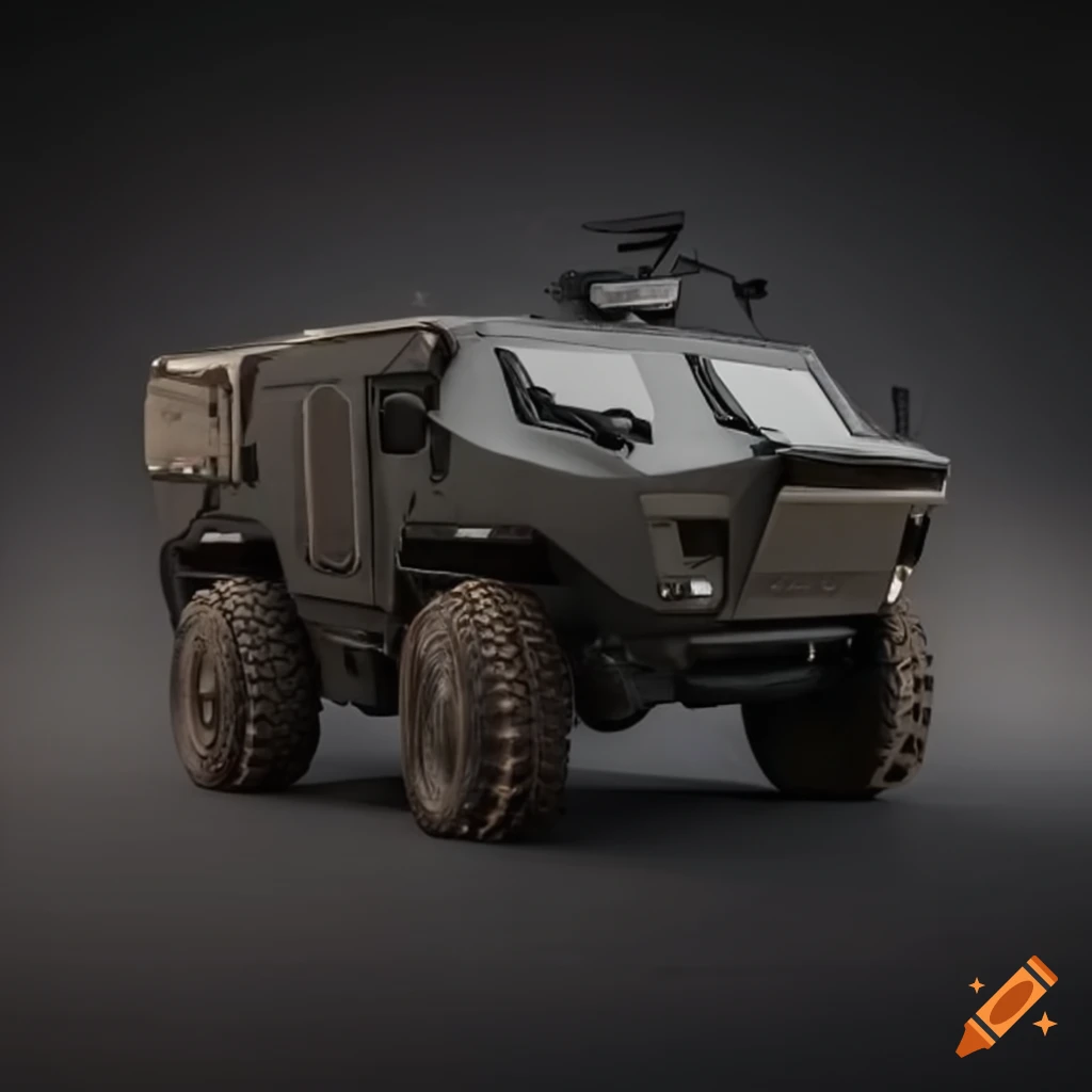 Rhinoceros inspired vehicle on Craiyon