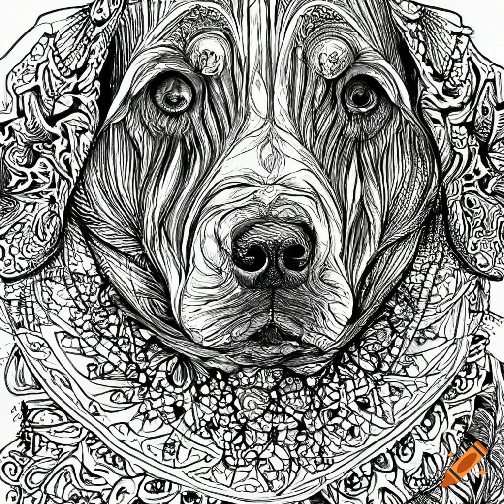 Fine Art Coloring Page