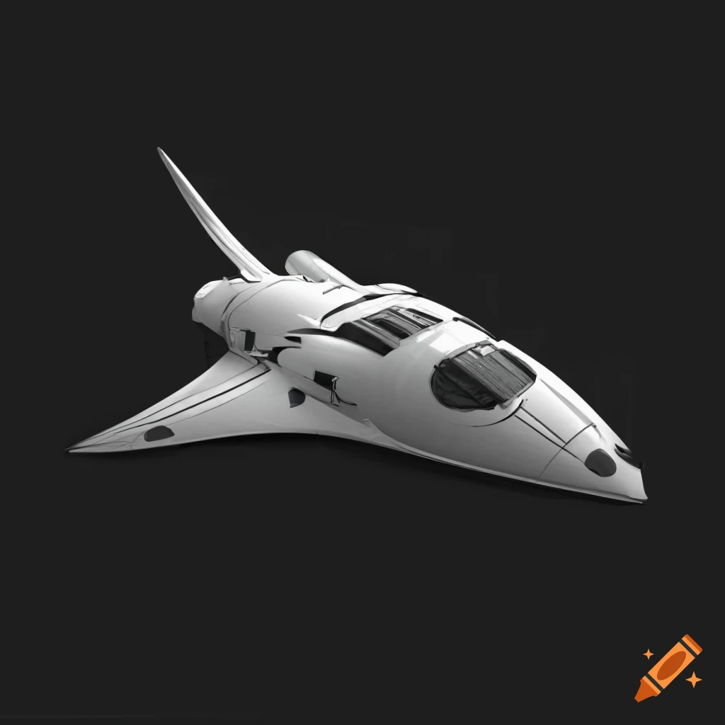 3d rendering of a spaceship