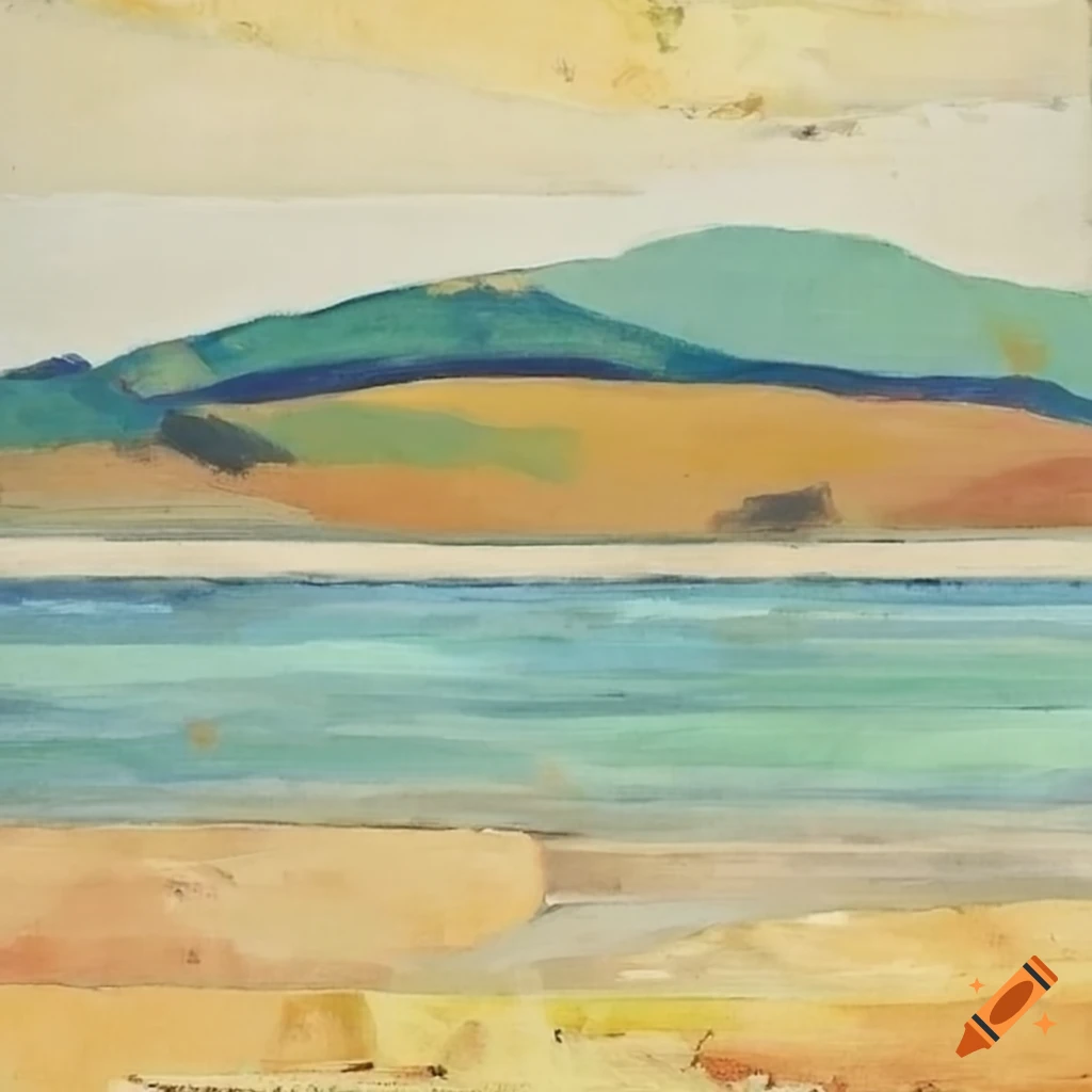 Overlooking shell beach in tomales bay in inverness, by paul klee on ...